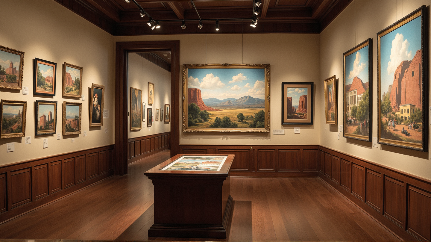 Gallup's Hidden Art Rediscovered Through Virtual Museum Innovations