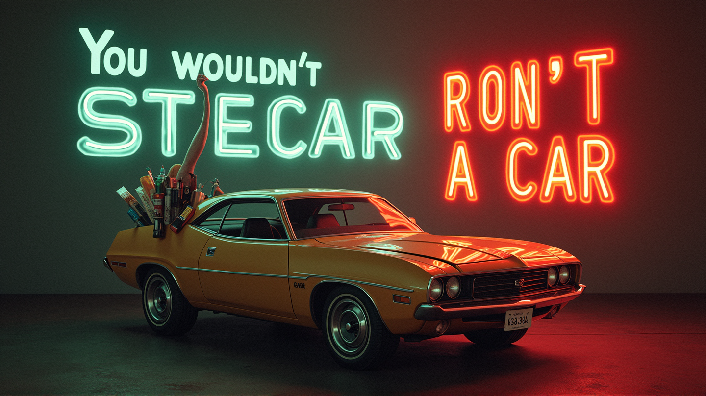 Irony Unveiled: The Anti-Piracy Campaign's Pirated Font Fiasco