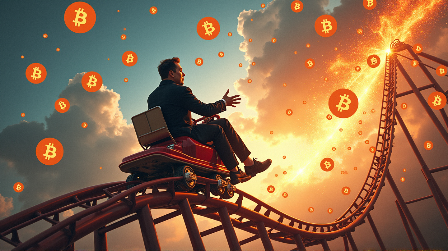 Why Only the Bold Like Musk Dare to Ride Bitcoin's Rollercoaster
