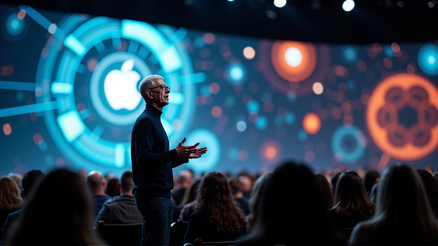 Tim Cook Inspires Apple with Vision for AI Dominance